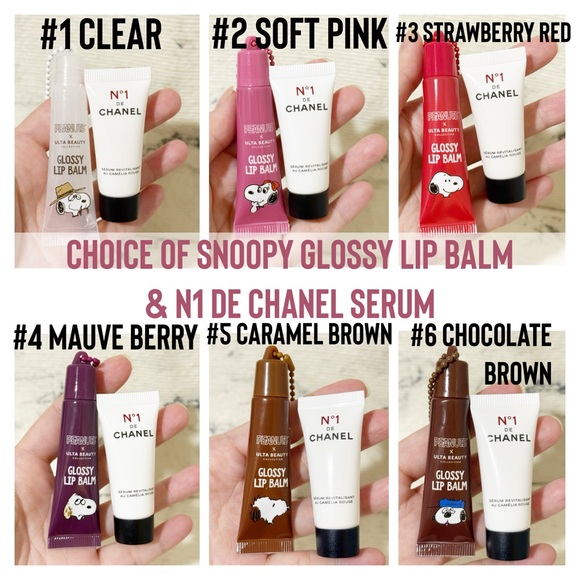 Snoopy | Makeup | Choose Color Of Snoopy Glossy Lip Balm 65 Ml No De ...